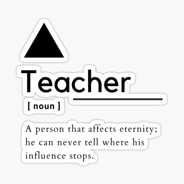 "Noun Montessori Symbol" Sticker for Sale by TeyMank | Redbubble