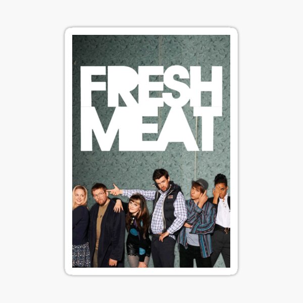 "Fresh Meat " Sticker by anabushi | Redbubble