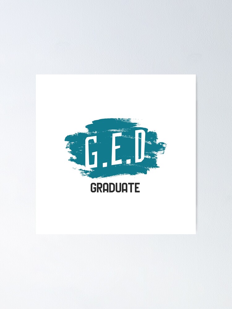 Póster «Graduado del Diploma de GED | G.E.D Clase de educación general ...