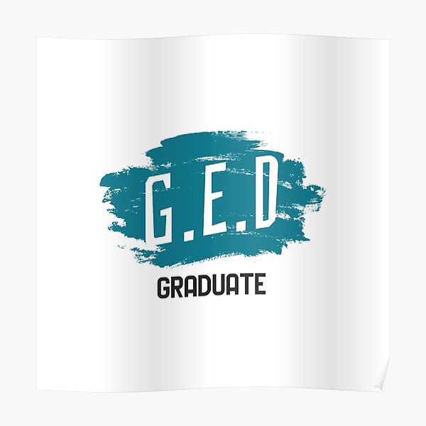 Póster «Graduado del Diploma de GED | G.E.D Clase de educación general ...
