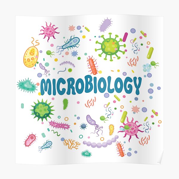 " Microbes under the microscope in clinical microbiology," Poster by ...