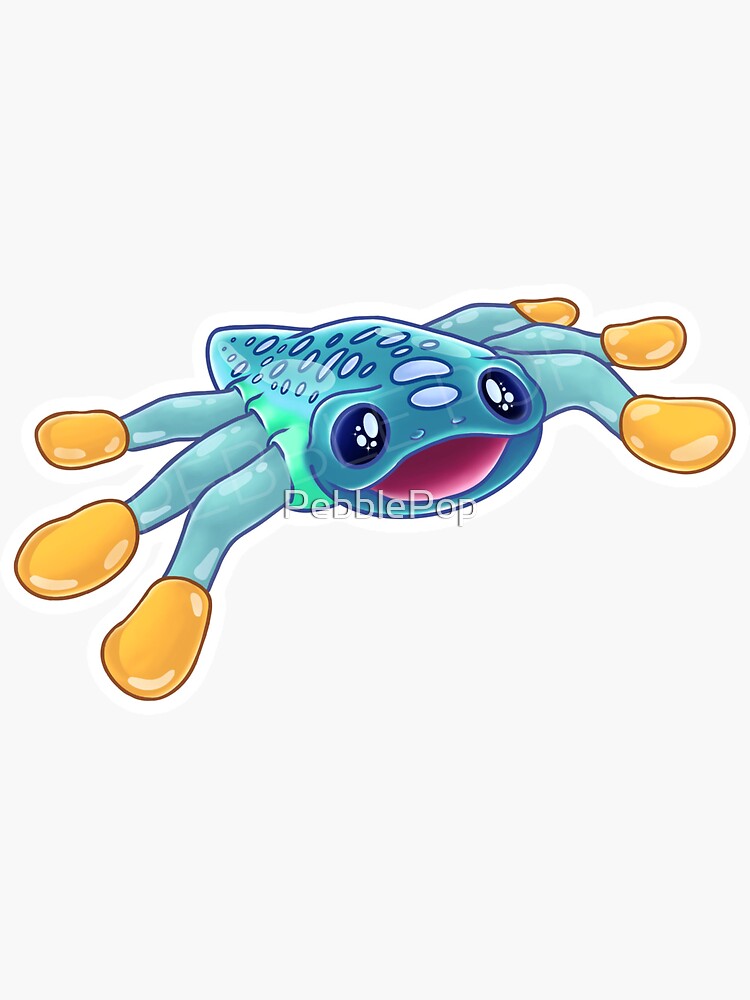 "Cute Hoverfish" Sticker for Sale by PebblePop | Redbubble