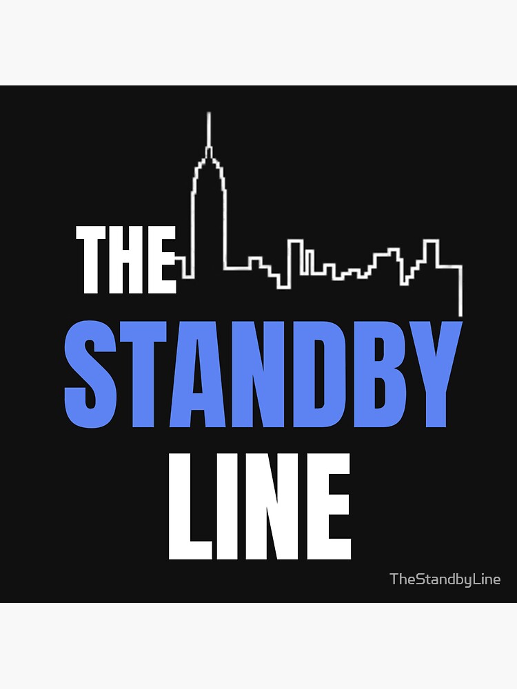 "The Standby Line" Sticker for Sale by TheStandbyLine | Redbubble