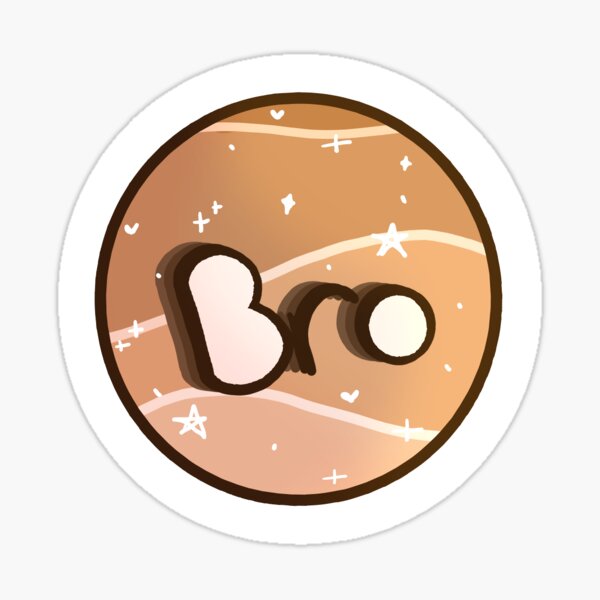 "Bro Aesthetic" Sticker by MushroomFiend | Redbubble