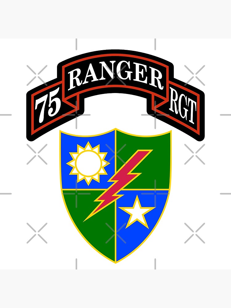 "75th Ranger Regiment" Poster for Sale by Buckwhite | Redbubble