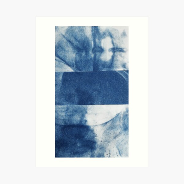 "Cyanotype Art Prints Graphic Art - X-rays Skeleton" Art Print by ...