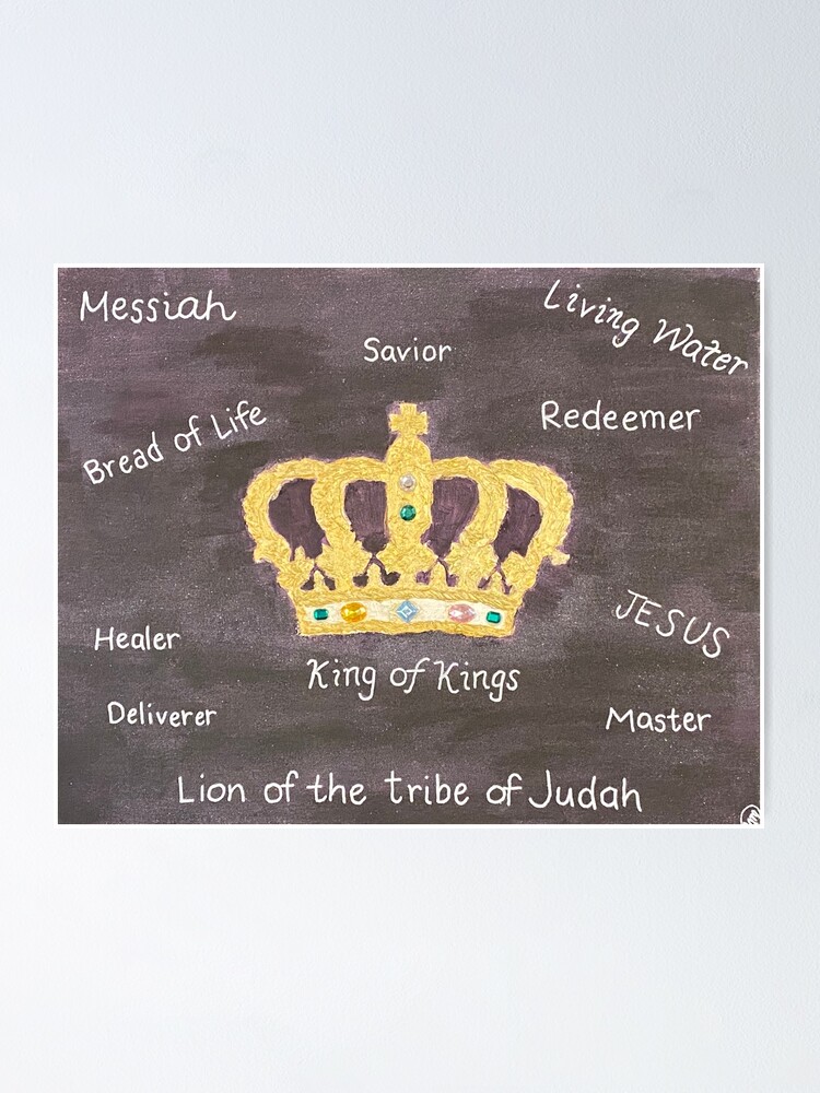 "Jesus is ... " Poster for Sale by moore4god | Redbubble
