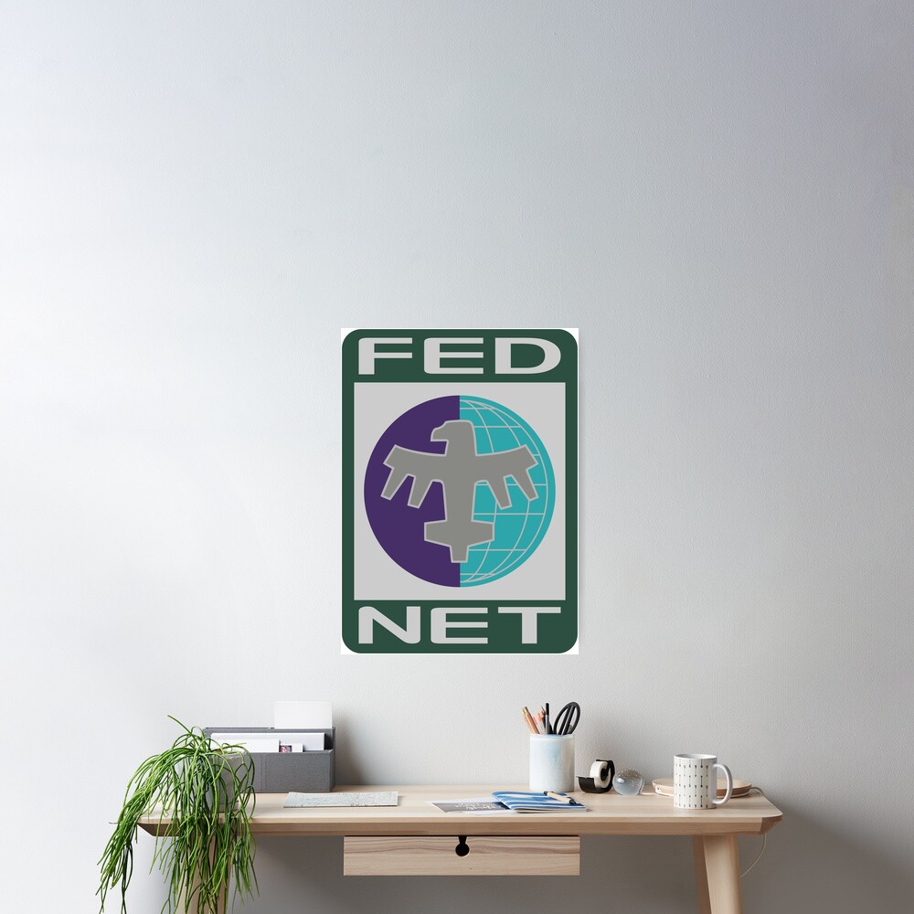 "Starship Troopers FED NET Fednet News Logo" Poster by NerdsLoot ...