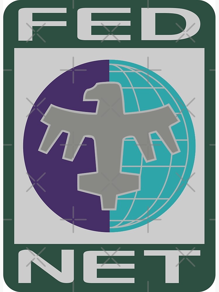 "Starship Troopers FED NET Fednet News Logo" Poster by NerdsLoot ...
