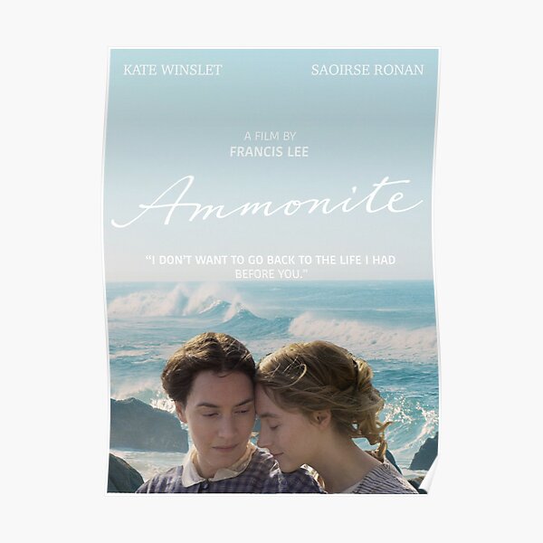 "Ammonite movie" Poster for Sale by fleurtje | Redbubble