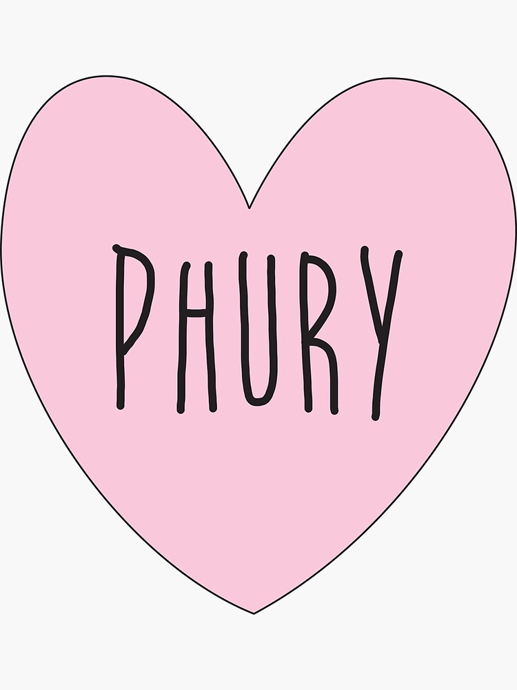 "Phury" Sticker for Sale by ganity | Redbubble