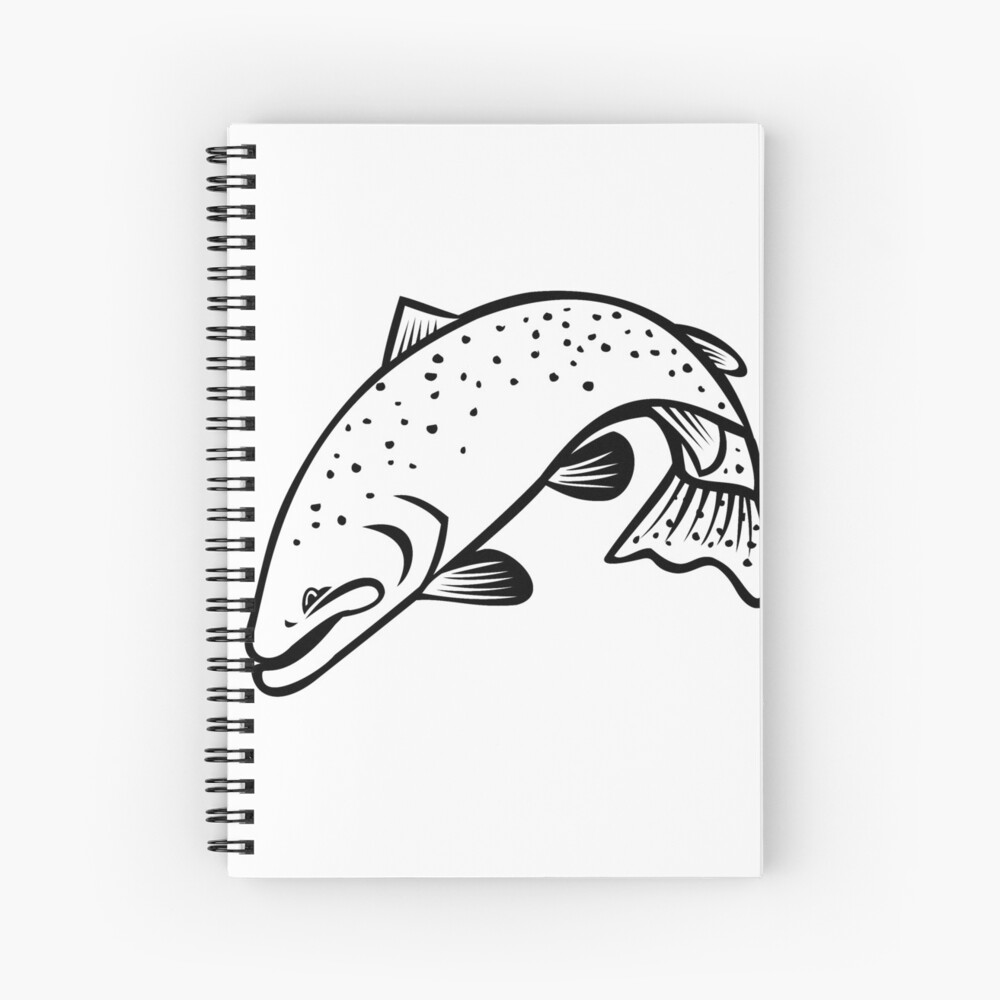 Cuaderno de espiral «Steelhead Columbia River Redband Trucha o trucha ...