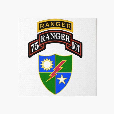 "75th Ranger Regiment" Art Board Print by Buckwhite | Redbubble