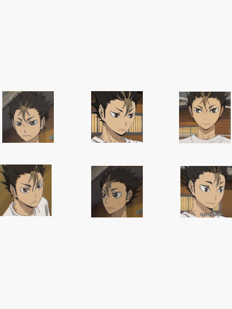 "nishinoya" Sticker by iskixny | Redbubble