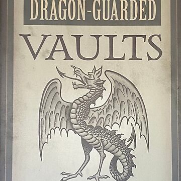 "Gringotts Sign " Sticker for Sale by maddieshuck | Redbubble