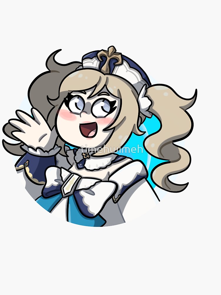 "Barbara" Sticker for Sale by timehwimeh | Redbubble