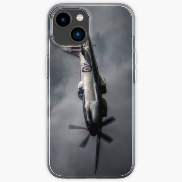 "Supermarine Spitfire FR MkXVIIIe" iPhone Case for Sale by Nigdaw ...