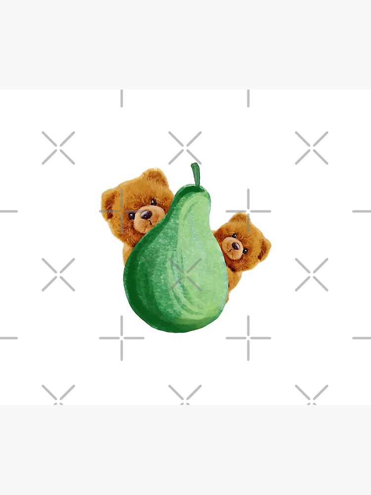 "Pear Bears" Comforter for Sale by Frank095 | Redbubble