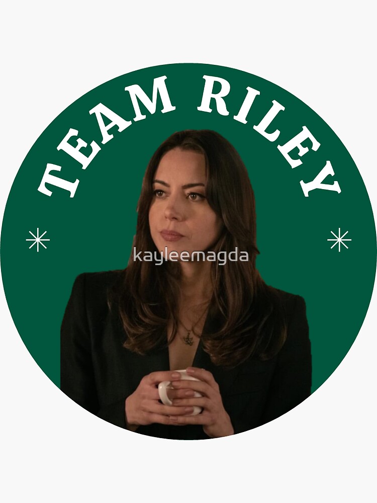 "Team Riley Happiest Season" Sticker for Sale by kayleemagda | Redbubble