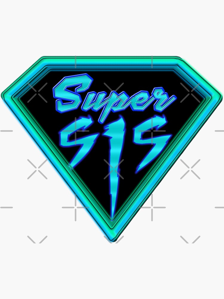 Pegatina «Super Sister - Ideas de regalos para hermanas - Emblema de ...