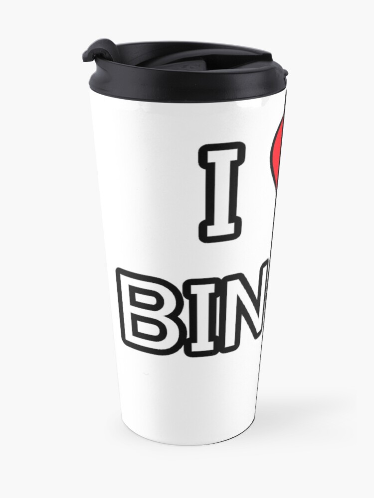 "I Heart Bingus meme" Travel Coffee Mug for Sale by YourRubyFren ...