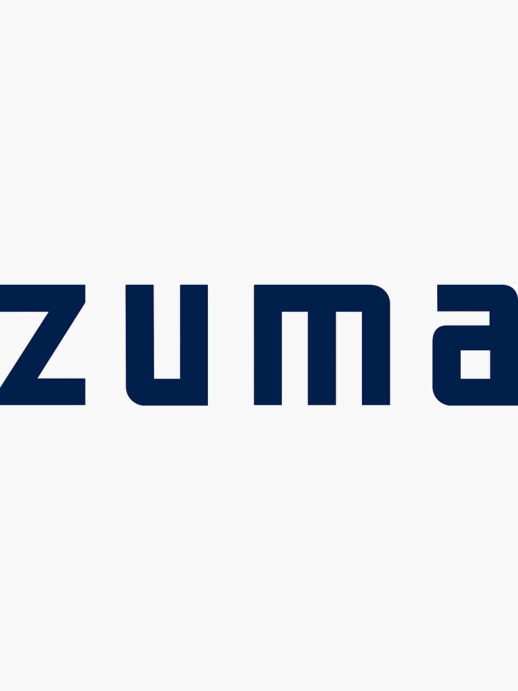 "Zuma (restaurant)" Sticker for Sale by Jfkrumakru | Redbubble