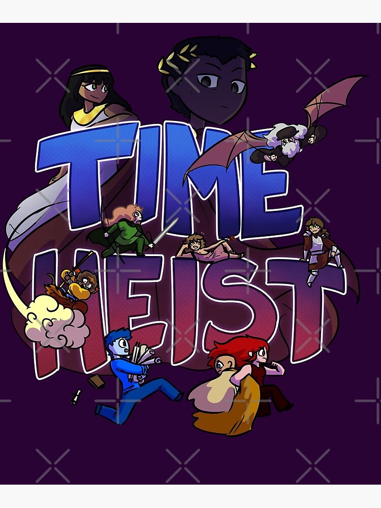 "Time Heist" Poster for Sale by OSPYouTube | Redbubble