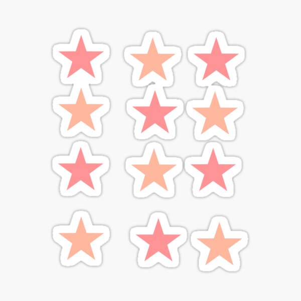 "Stars Sticker Pack" Sticker by rayfaithdesign | Redbubble