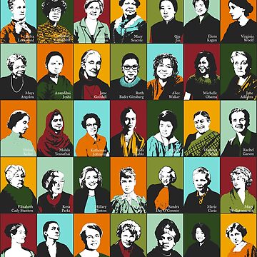 "Feminist Icons, Role Models" Poster for Sale by candhdesigns | Redbubble