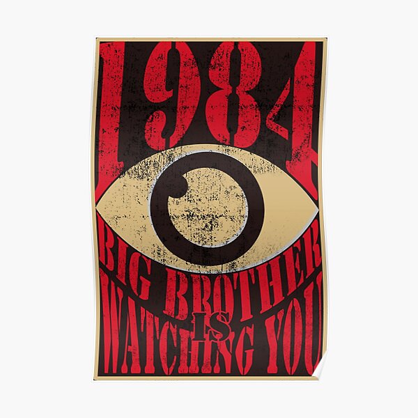 1984 Big Brother Posters | Redbubble