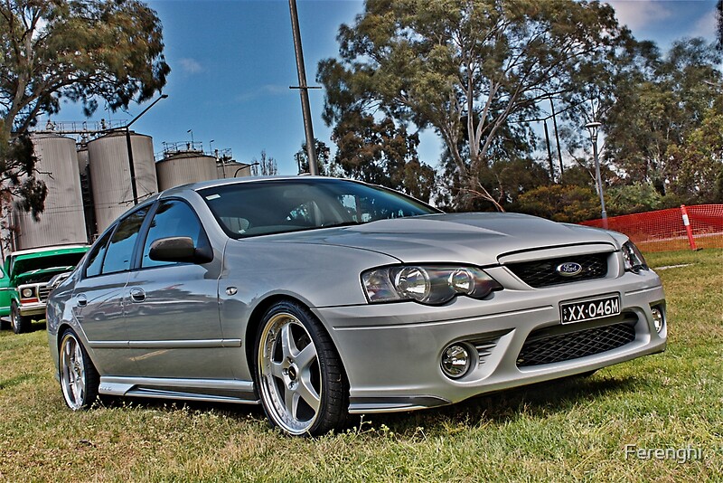 "Silver Ford Falcon" by Ferenghi | Redbubble
