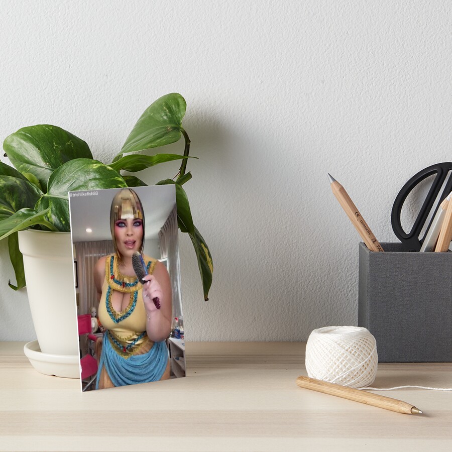 "Trisha Paytas King Tut TikTok" Poster for Sale by Tess She/Her | Redbubble