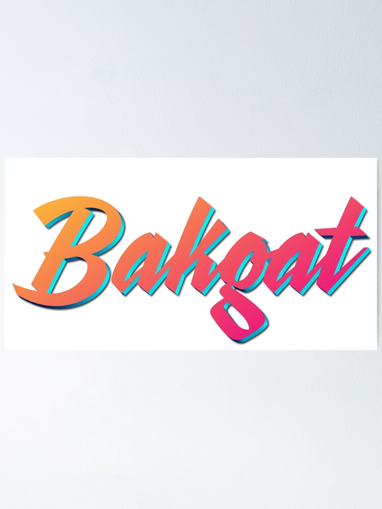 "Bakgat" Poster by arendbotha | Redbubble
