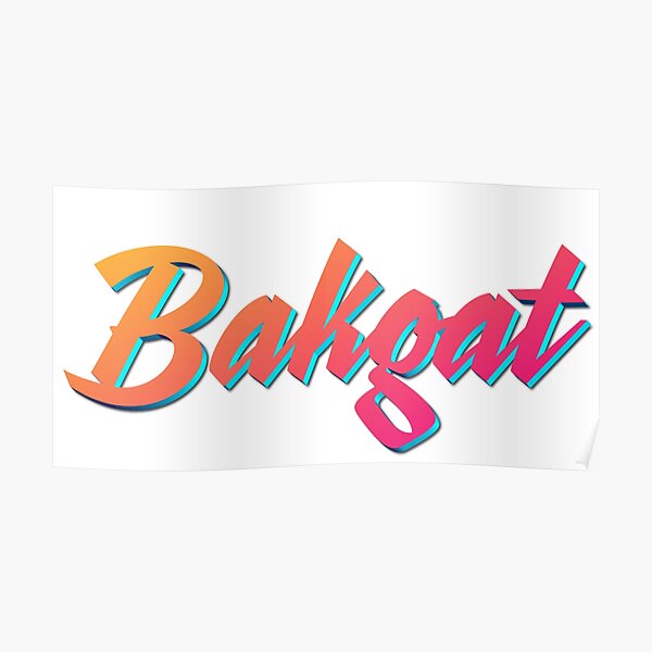 "Bakgat" Poster by arendbotha | Redbubble