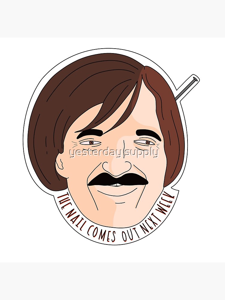 " Mr. Larson from Happy Gilmore" Poster by alexissheahan | Redbubble