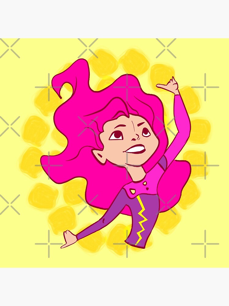 "Lava girl - We Can Be Heroes - kids series" Art Print by mindybubble ...