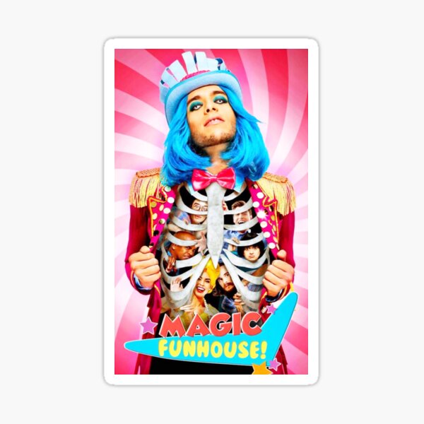 "Magic Funhouse" Sticker for Sale by cliff1981 | Redbubble