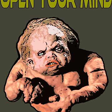 "Kuato! " Sticker for Sale by Daniel Johnston | Redbubble