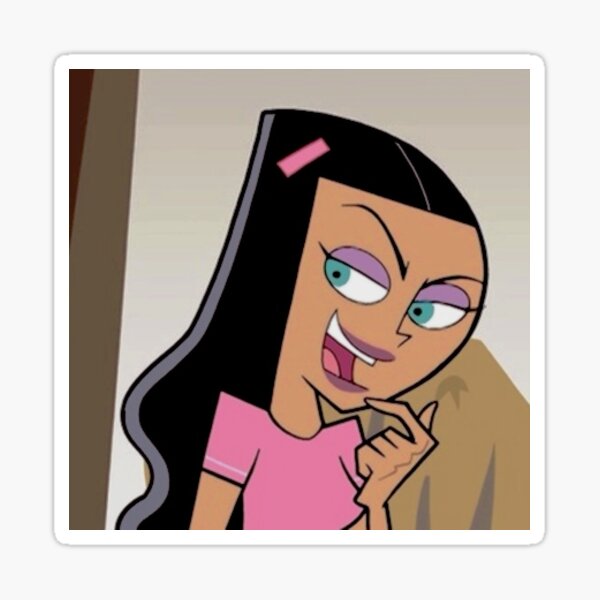 "Girl Cartoon Y2K Icon" Sticker for Sale by aduran15 | Redbubble