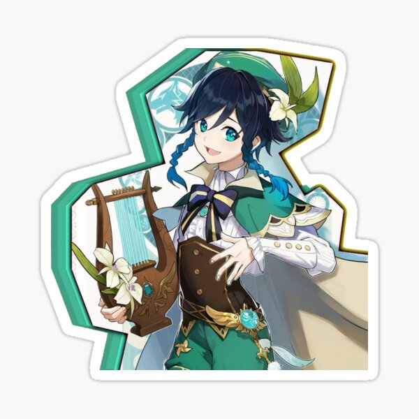 "Venti [Genshin Impact]" Sticker by eisakunn | Redbubble