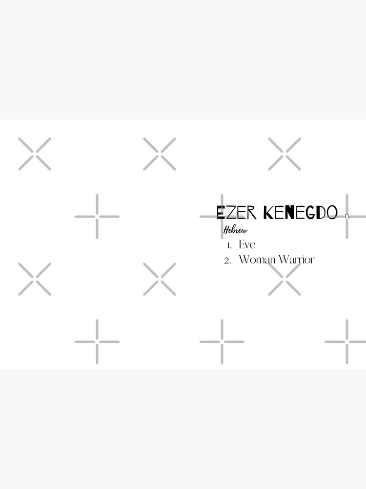 Hebrew Warrior Woman Jesus And Women: The Ezer Warriors