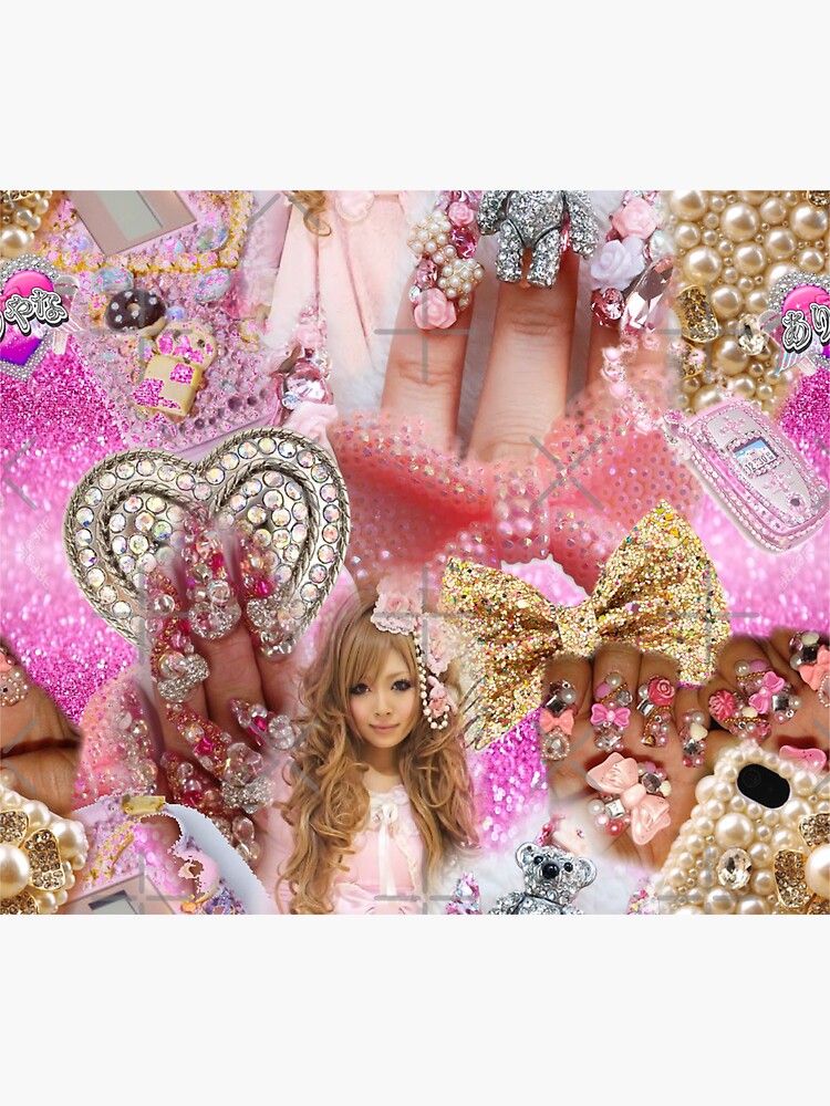 "Kawaii Beauty Gyaru Print" Sticker for Sale by JKawaiiCo | Redbubble