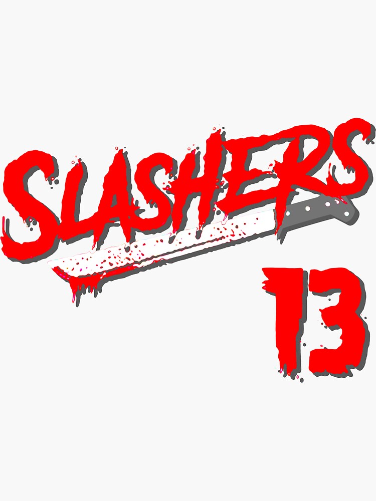 "Slashers Voorhees 13" Sticker for Sale by VinStyleRe | Redbubble