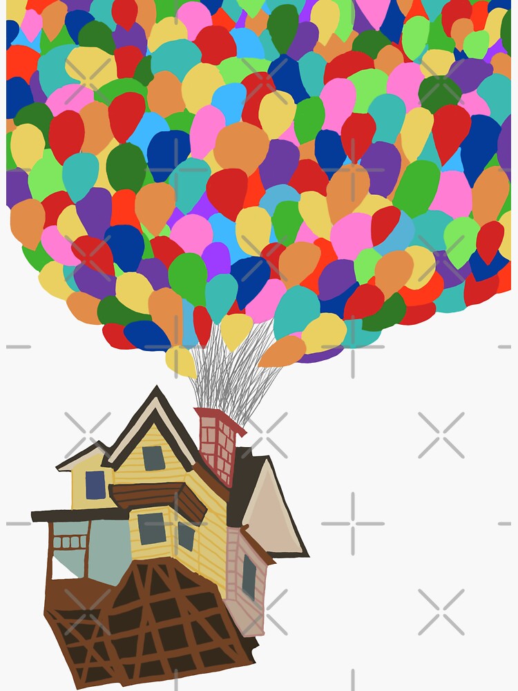 "Up the Movie- Adventure is Out There" Sticker for Sale by ...