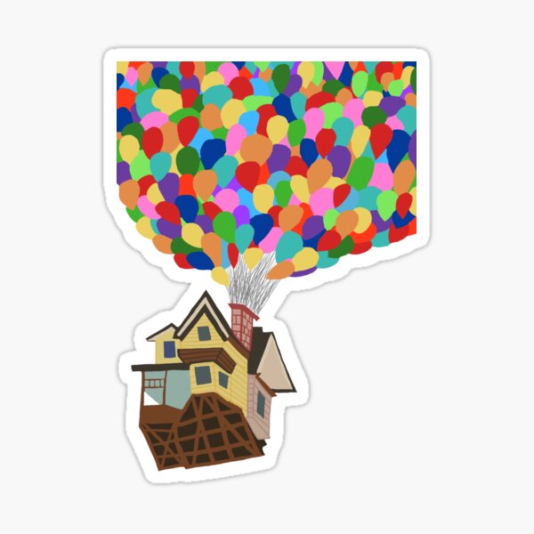 "Up the Movie- Adventure is Out There" Sticker for Sale by ...