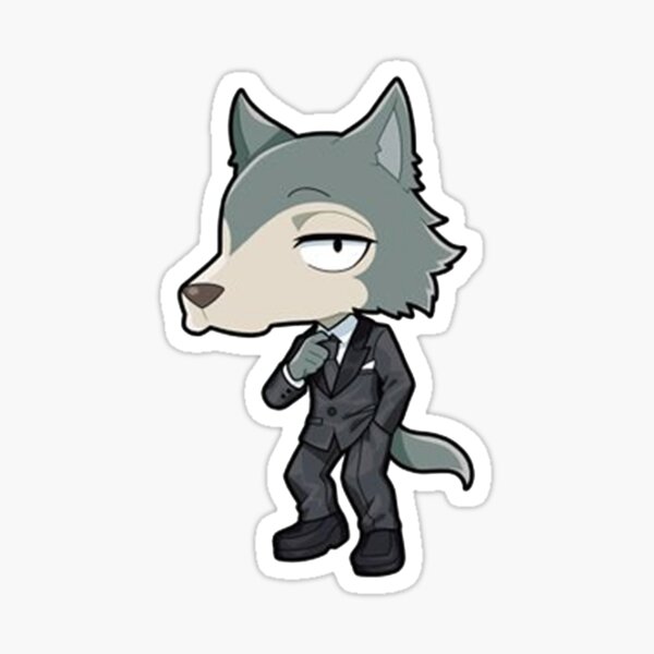 "Beastars Legoshi Chibi #2" Sticker by thePeachPit | Redbubble
