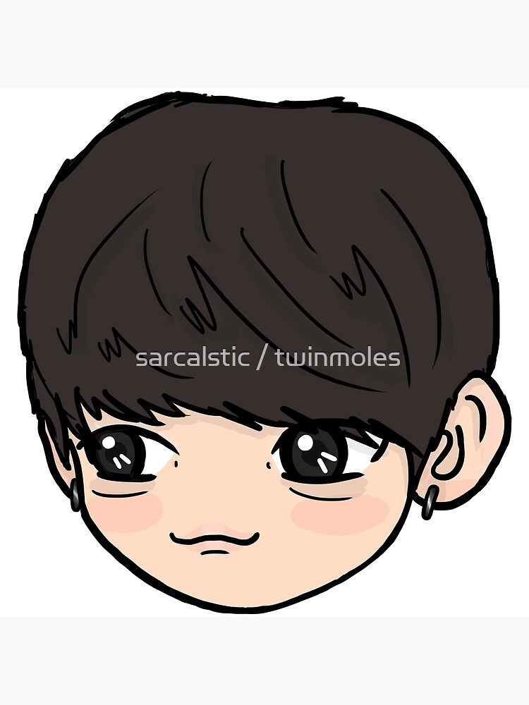 "pouty kookie" Poster for Sale by sthr | Redbubble