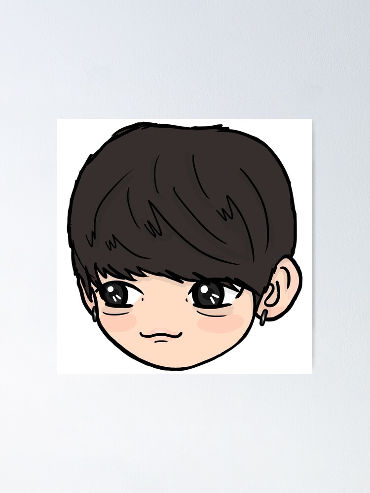 "pouty kookie" Poster for Sale by sthr | Redbubble