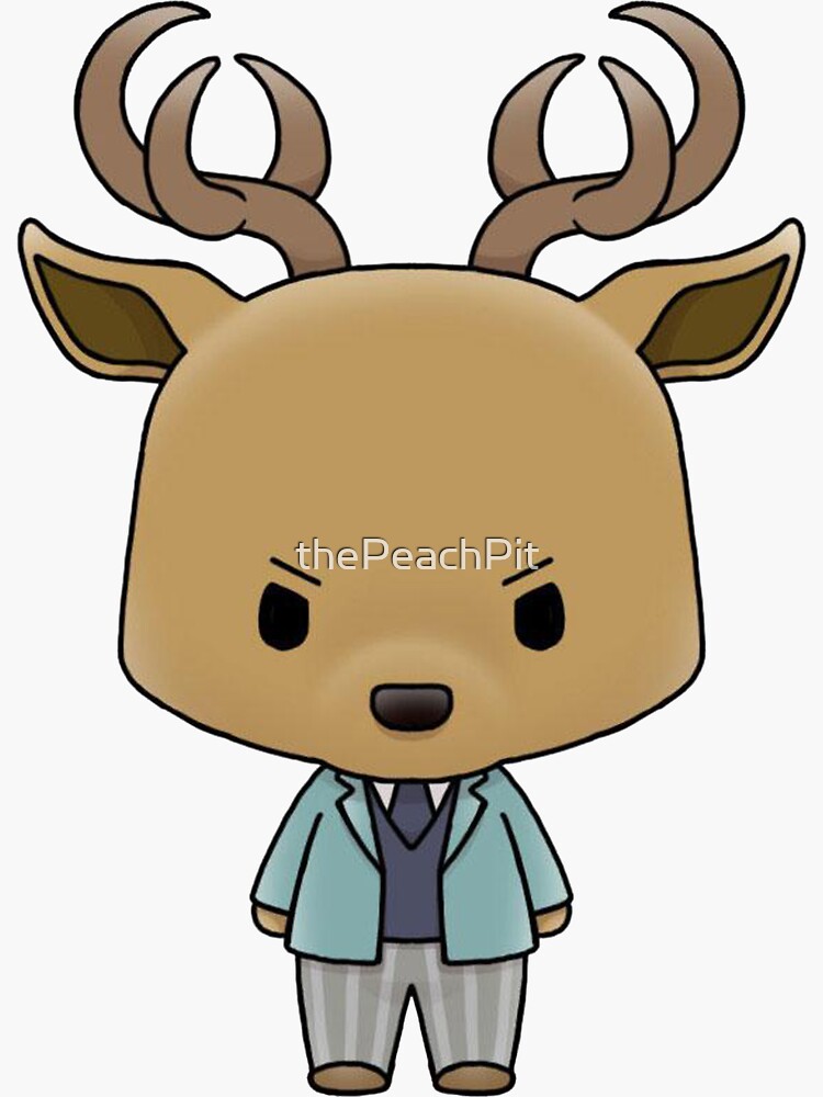 "Beastars Louis Chibi #2" Sticker for Sale by thePeachPit | Redbubble