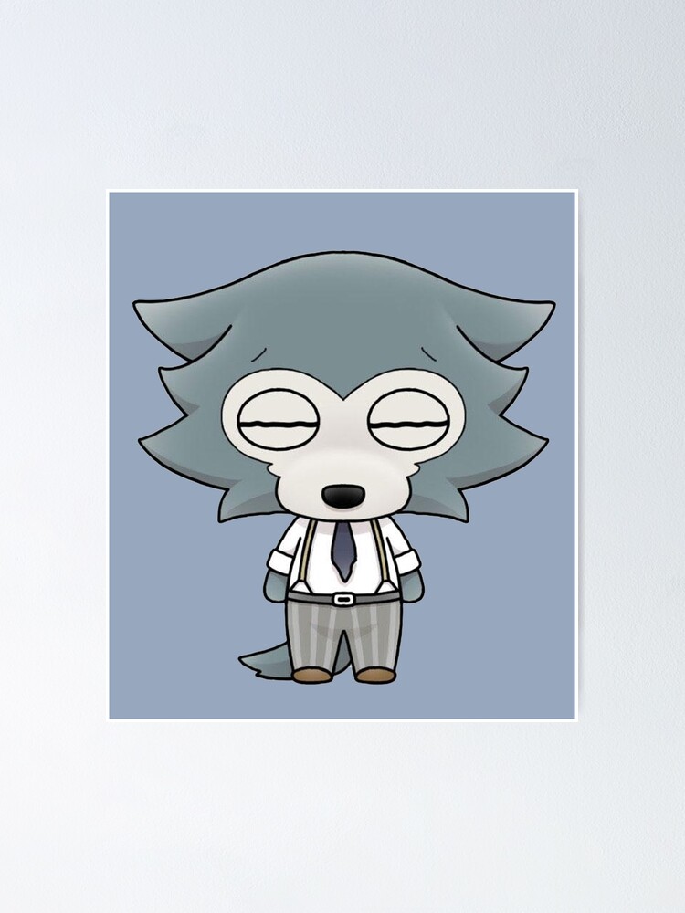 "Beastars Legoshi Chibi #3" Poster for Sale by thePeachPit | Redbubble